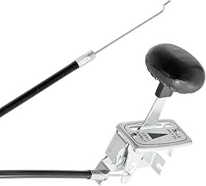 Spares2go Universal Throttle Cable Lever Control for Lawnmower ...