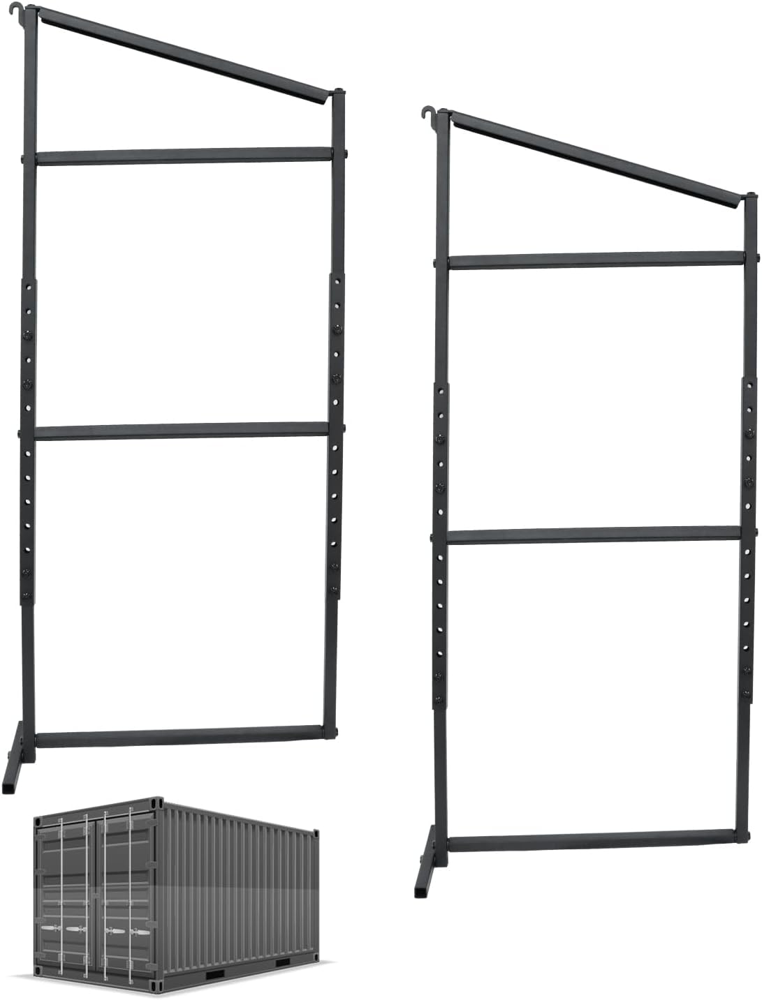 Amazon.com: Cargo Shipping Container Shelving Brackets - Sold in Pairs ...