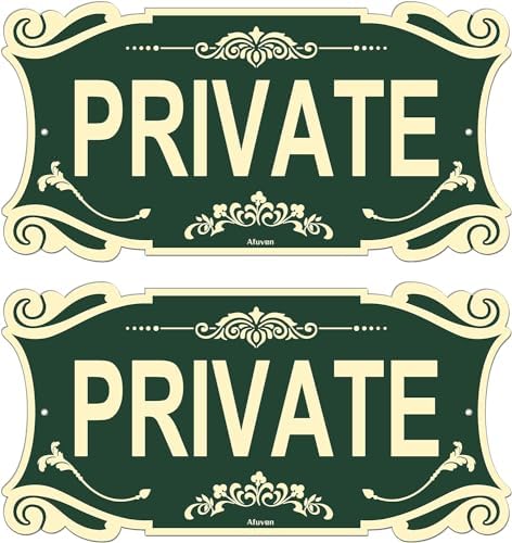 Private Signs Metal Private Property Signs 30 x 15 cm Private Garden ...
