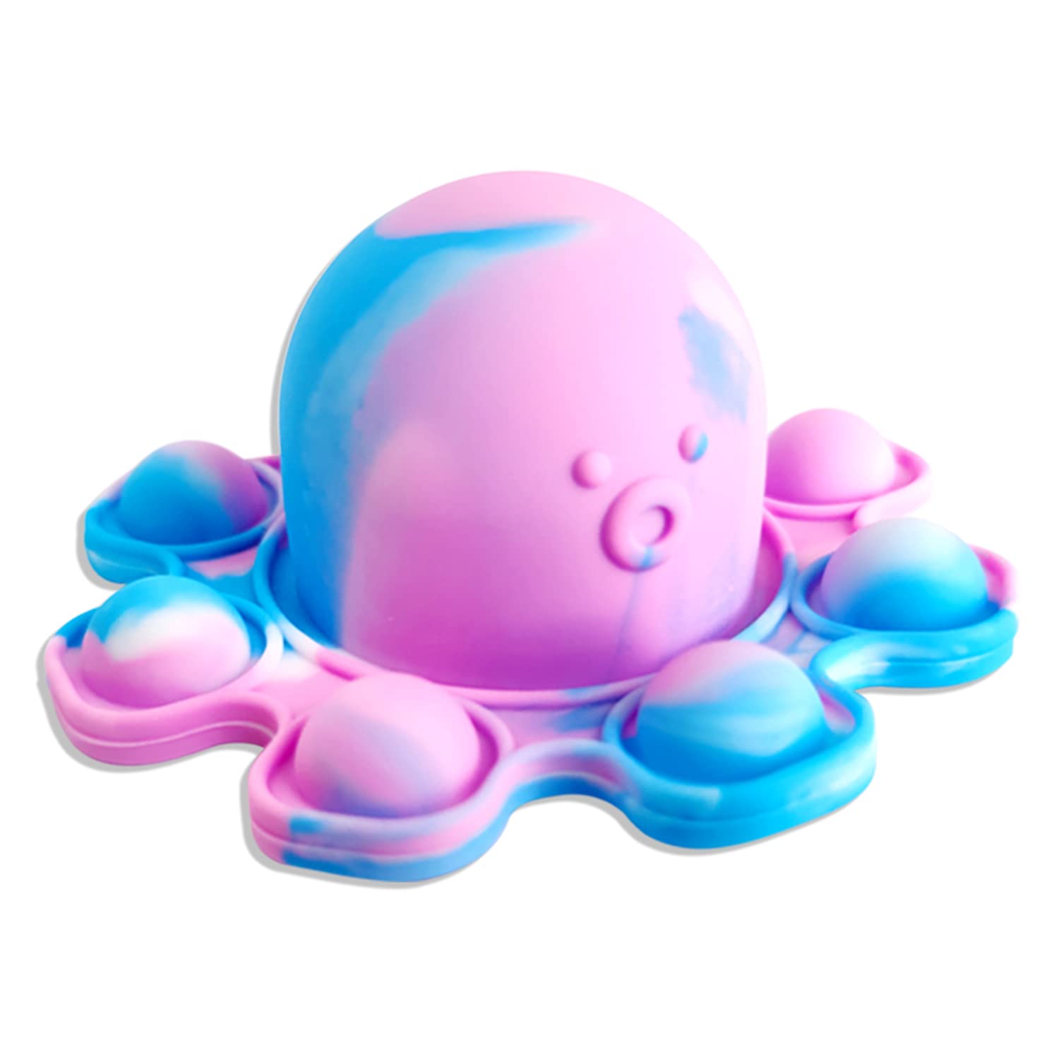 Buy Mini Reversible Octopus Push Pop Bubble Fidget Toy, Flip Cute and ...