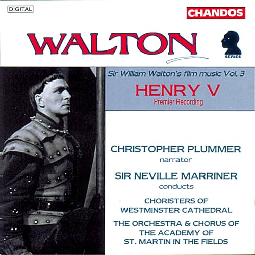 Play Walton: Henry V by Sir Neville Marriner, Christopher Plummer ...