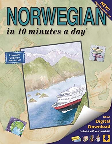 Amazon | NORWEGIAN in 10 minutes a day: Language course for beginning ...