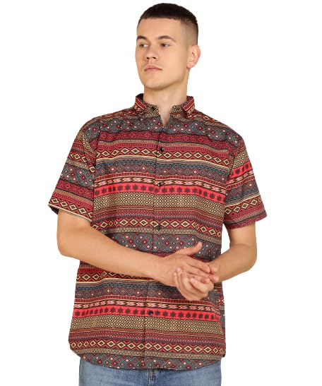 PEPE CROWN Pepecrown Men's Cotton Blend Casual Long Sleeve Shirt (H-TBC ...