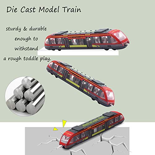 CORPER TOYS Train Set High Speed Lotomotive Engine Die Cast - Want It All