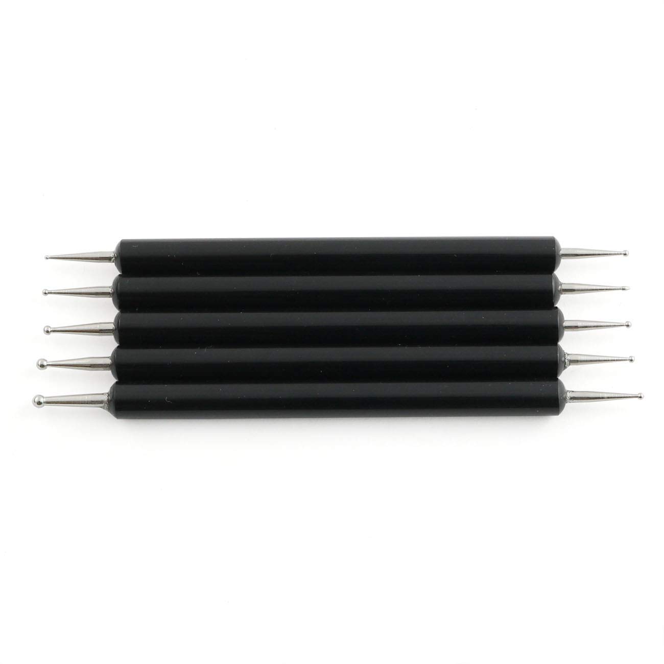 Amazon.com: ZYAMY 5pcs Double Head Acrylic Rod Round Head Indentation ...