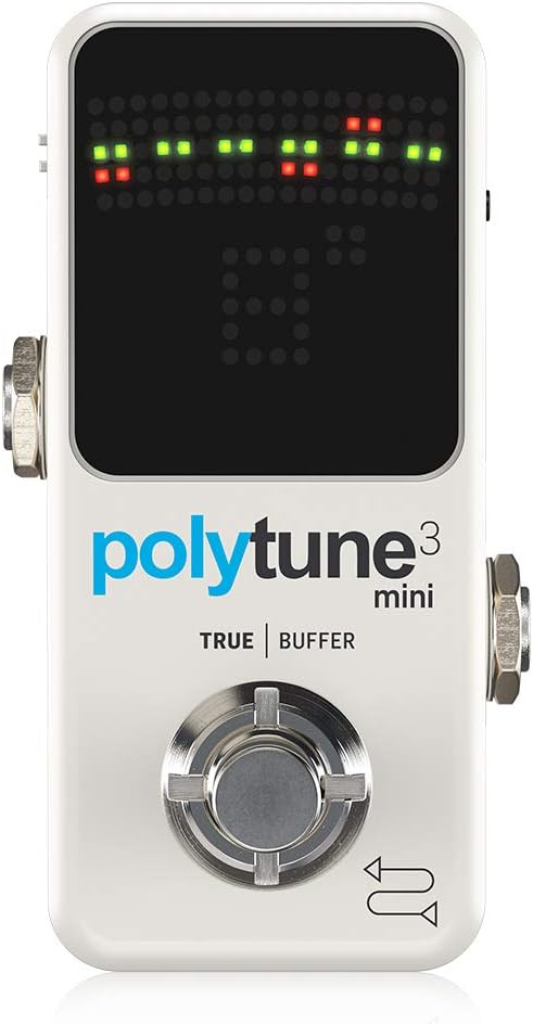 Amazon.com: TC Electronic POLYTUNE 3 MINI Tiny Polyphonic Tuner with ...