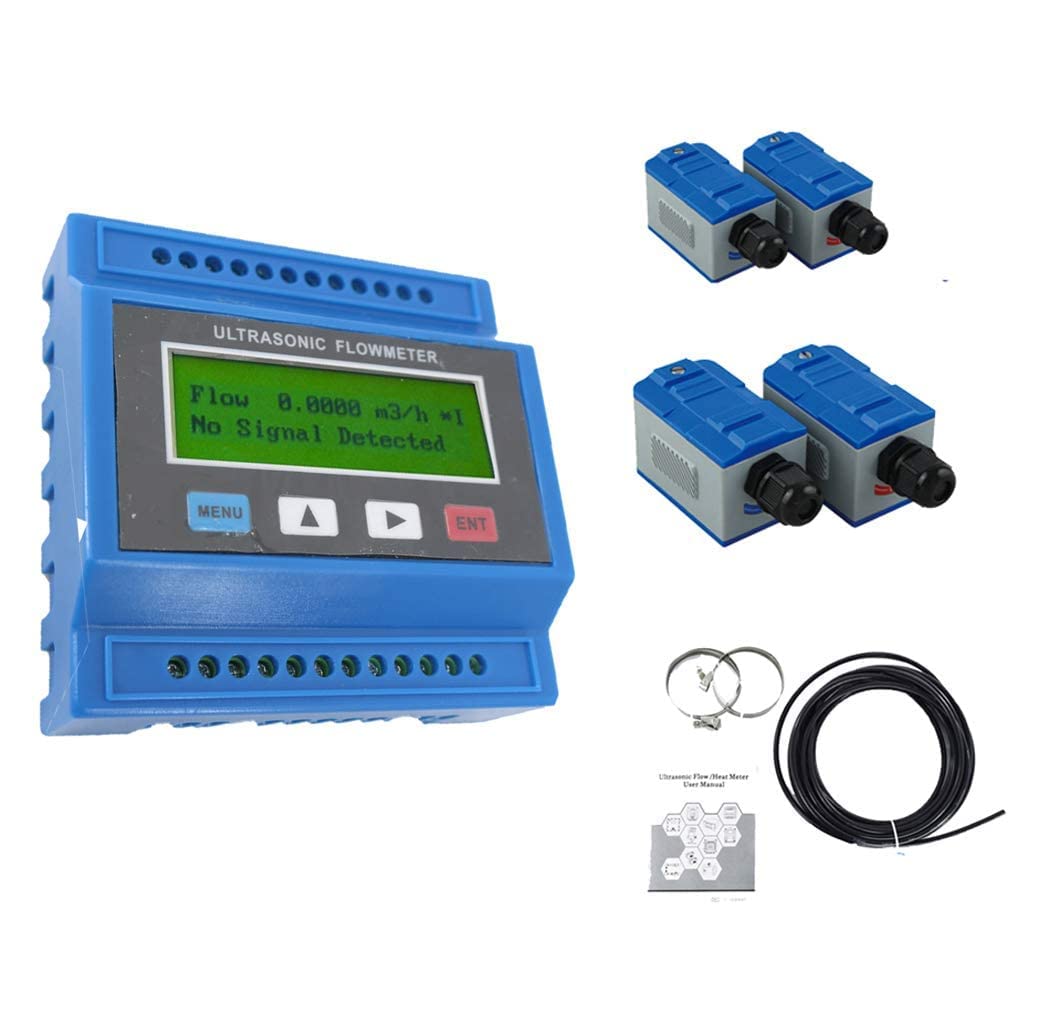 Buy 2 Transducer Ultrasonic Flow Meter Module Liquid Flowmeters TUF ...