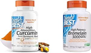 Amazon.com: Doctor's BEST DRB-00107 High Absorption Curcumin from ...
