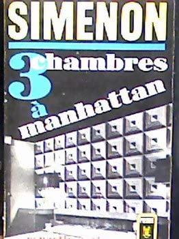 Amazon.com: 3 chambres à Manhattan. Repartir à zéro: SIMENON: Books