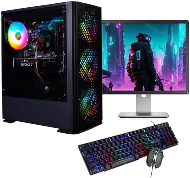 Veno Scorp ARGB GAMING PC or PC Set i5 240 SSD 500 HDD 8GB RAM 2GB DDR5 ...