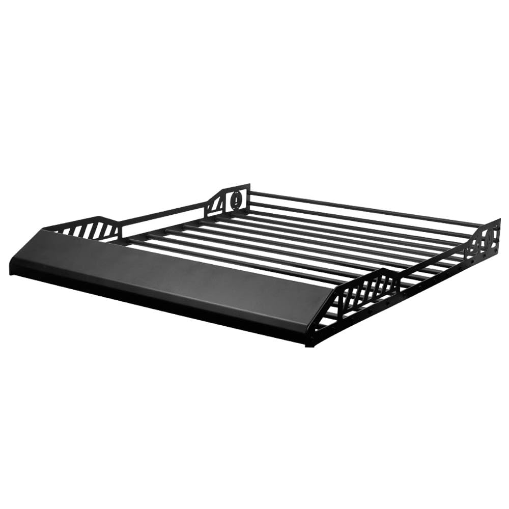 Amazon.com: Universal Black Extendable Steel Roof Rack Cargo Basket ...