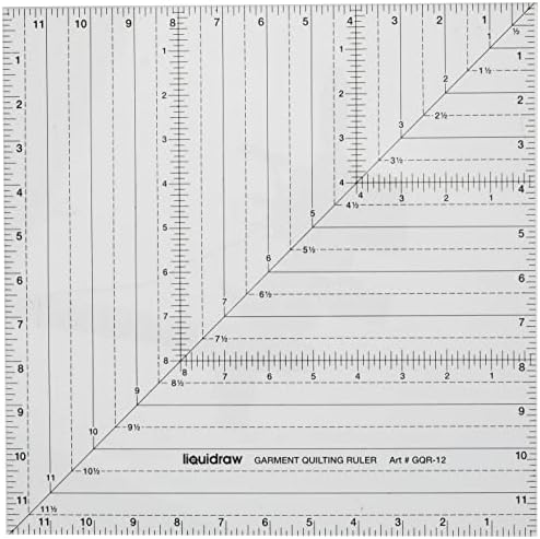 Amazon.com: Creative Grids Quilt Ruler 12in x 12in Square – CGR12 ...