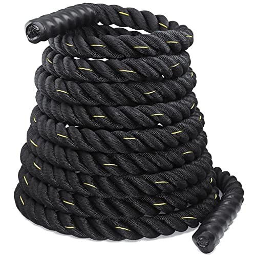 Buy FITRXX Indoor/Outdoor Heavy Duty Battle Rope, Full Body Exercise ...