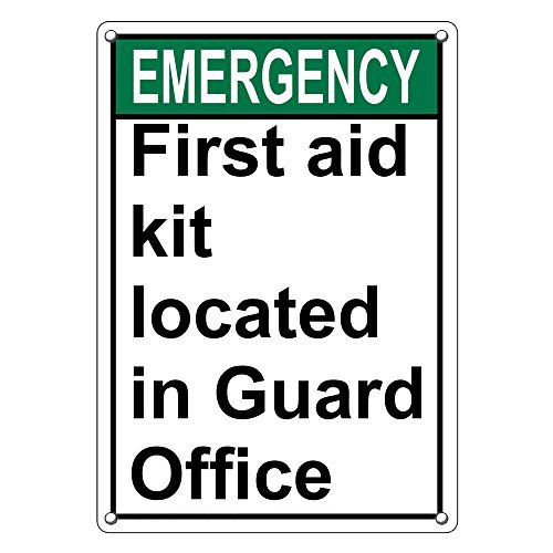 Amazon.com: Weatherproof Plastic Vertical ANSI Emergency First Aid Kit ...