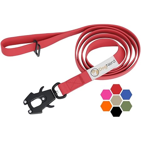 Amazon.com : DogNerd 6FT Biothane Dog Leash - Tactical Heavy Duty Dog ...