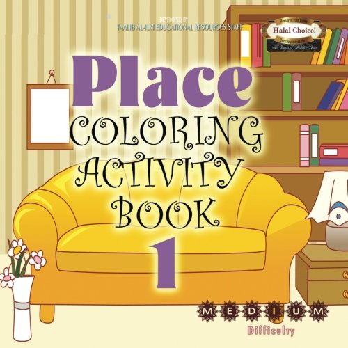 Place Coloring Activity Book 1: Amazon.co.uk: Staff, Taalib al-Ilm ...