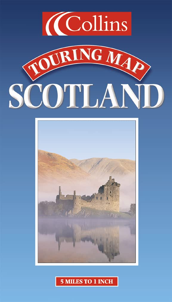 Collins Scotland Touring Map: Scottish Tourist Board: 9780004488172 ...