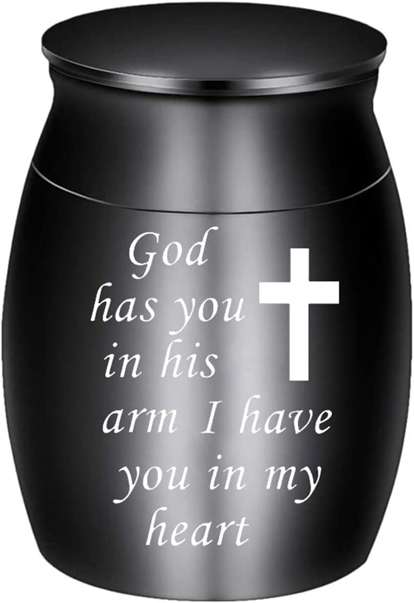 Amazon.com: AnHeLin Human Ashes Small urn, Mini Ashes Skeleton Necklace ...