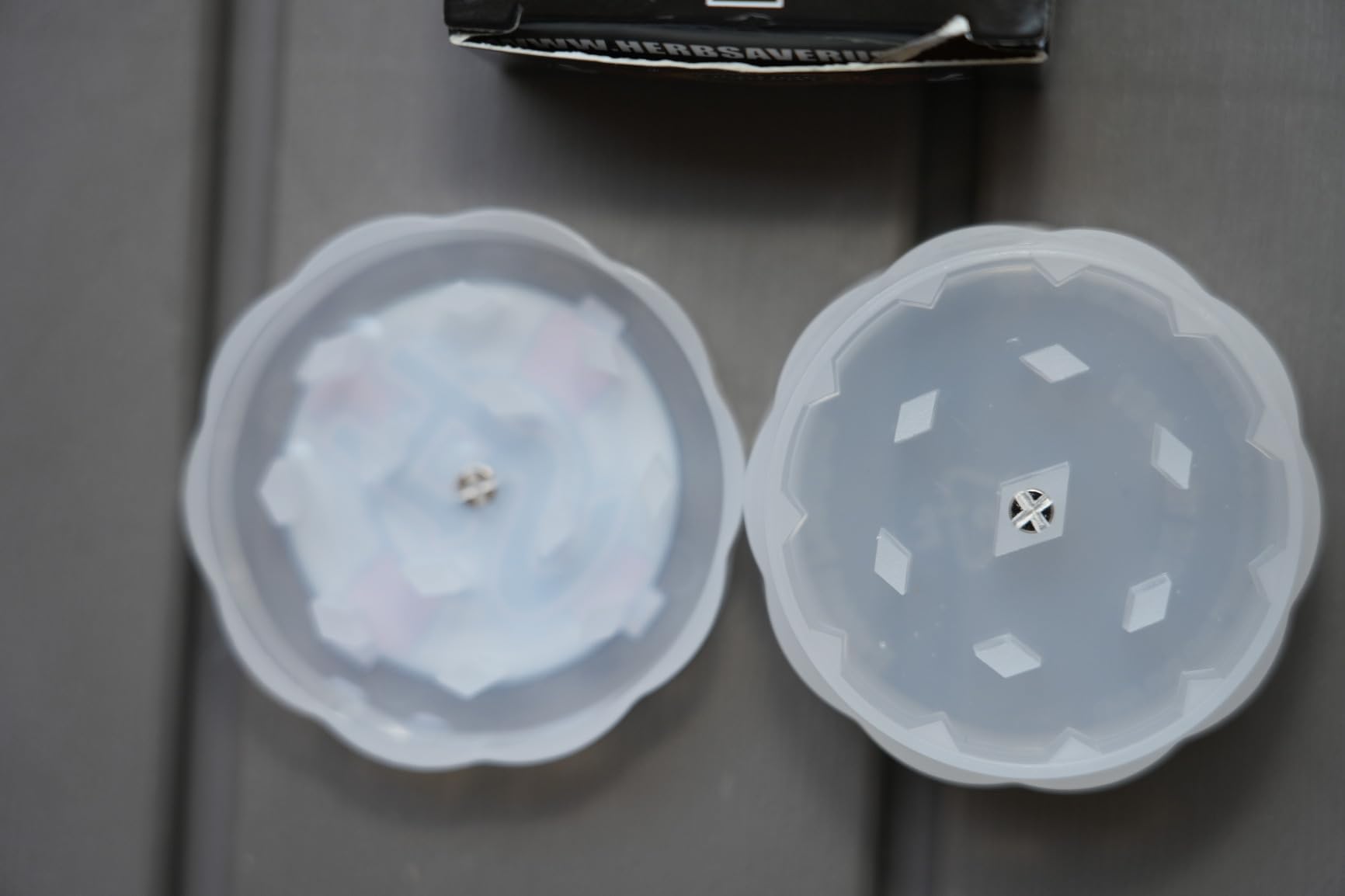 Amazon.com: Herb Saver 2-Piece Herb Grinder - Medical Grade Plastic ...