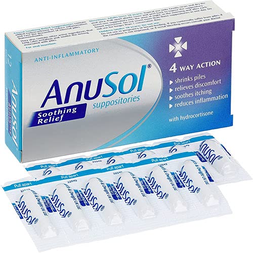 Buy Anusol Plus HC Suppositories 12ea Online at Low Prices in India - Amazon.in