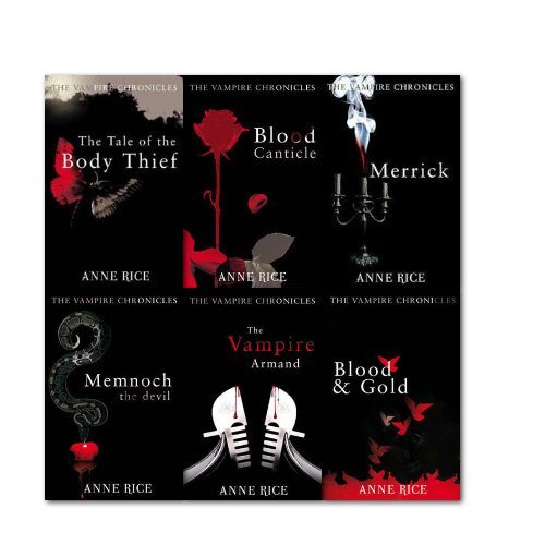 Anne Rice Vampire Chronicles Collection 6 Books Set, (The Vampire ...