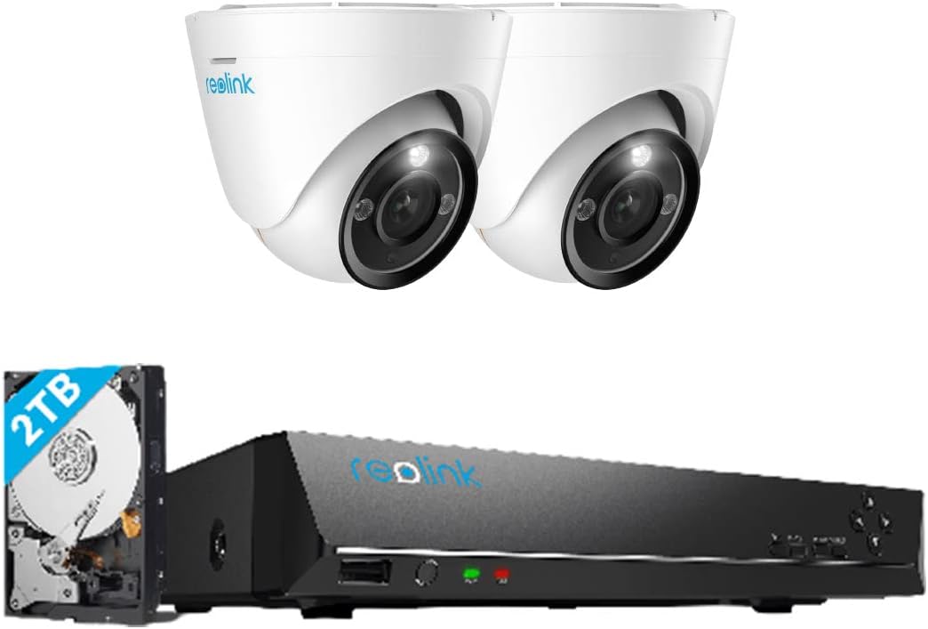 Amazon.com : REOLINK 12MP PoE IP Camera Outdoor, 93° Wide Angle Dome ...