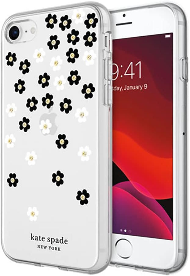 Amazon.com: Kate Spade Flexible Hardshell Case for iPhone SE (2nd Gen ...