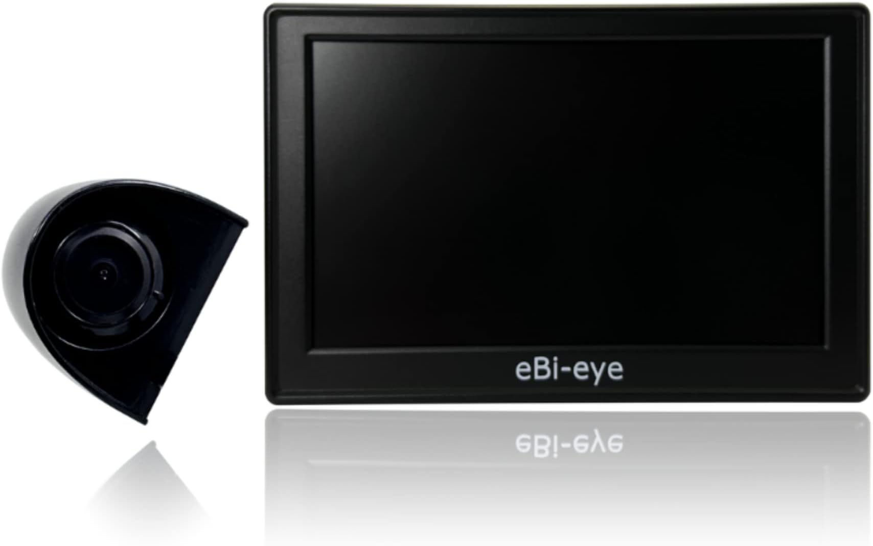 Amazon.co.jp: 蝦眼(エビアイ) S506-W【 安全をシンプルに ！】タッチパネルモニター レンズ可動式＆1.5倍まで拡大可能なズーム機能と 安全確認をサポートするサイド補助線で ...