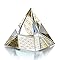 Amazon.com: Tree of Life Crystal Pyramid Paperweight,60MM Clear Glass ...