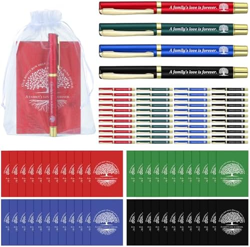 Amazon.com : Weekgrat 24 Set Family Reunion Favors Metal Ballpoint Pen ...