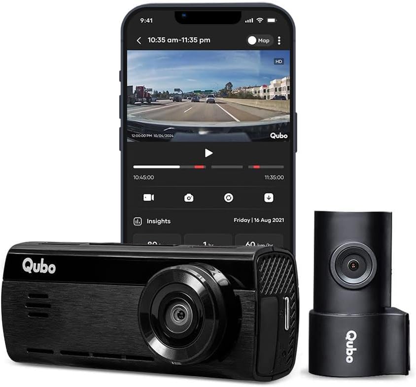 70mai A510 HDR 3K Dual Channel Dash Cam, STARVIS 2 IMX675 Sensor, ADAS ...