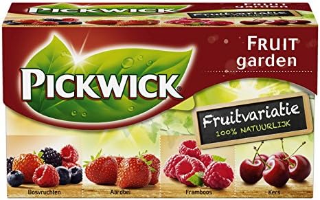 Amazon.com : Pickwick Tea with Fruit Variation Box 20 Tea Bags - Cherry ...