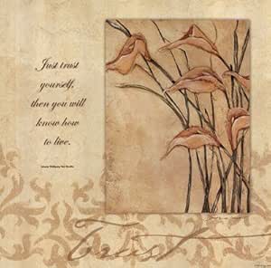 Amazon.com: Trust - Lilies - Poster by Stephanie Marrott (12 x 12 ...