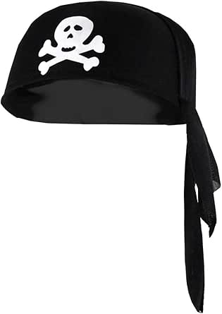 Amazon.com: NOVELTY GIANT WWW.NOVELTYGIANT.COM Pirate Durag Do-rag ...