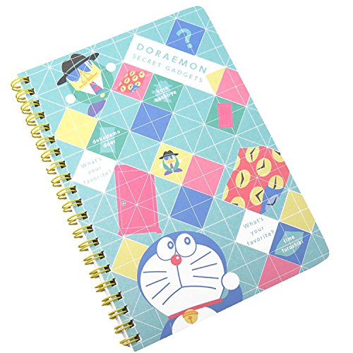 Doraemon Twin Ring Notebook, Secret Tool.: 4901772615262: Amazon.com: Books