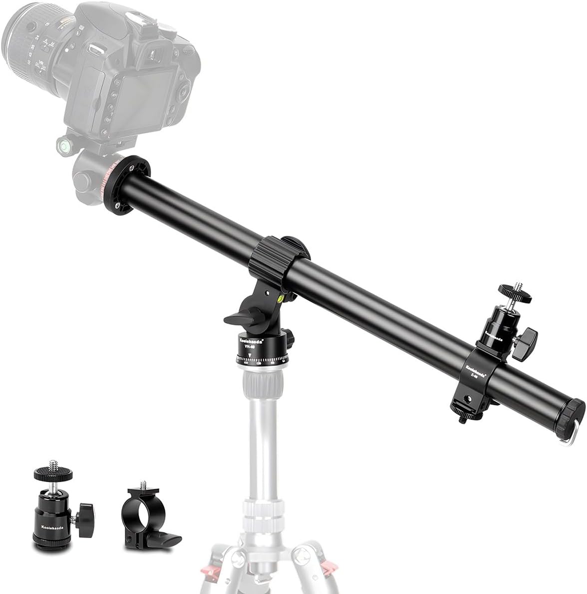 NEEWER 14.2 inches/36 cm Flexible Holding Arm, Camera Stand Overhead ...