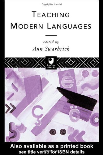 Teaching Modern Languages (Open University S) (1993-11-25): Ann ...