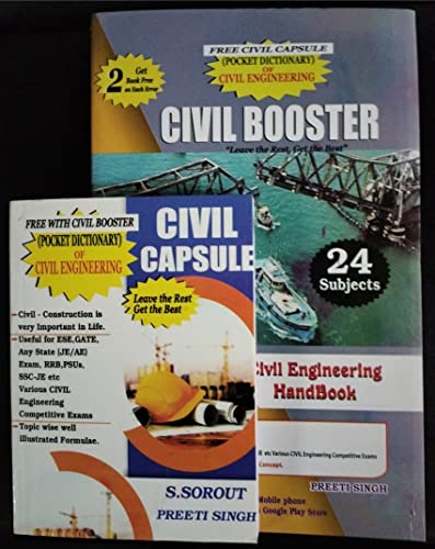 CIVIL BOOSTER ENGINEERING HAND BOOK WITH CIVIL CAPSULE POCKET ...