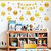 Amazon.com: Kosiz 63 Pcs Bee Themed Birthday Bulletin Board Sets Paper ...