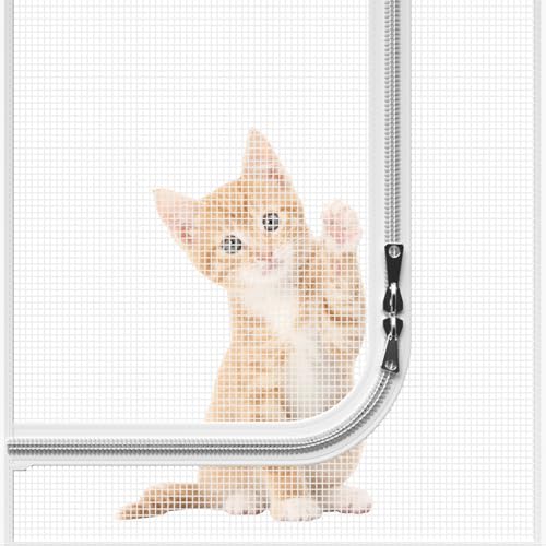 Snapklik.com : Reinforced Cat Screen Door, Fits Door Size 32x78, Heavy ...