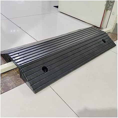 JIUYUEYA Wheelchair Ramp for Doorways|Portable Rubber Bridge Threshold ...