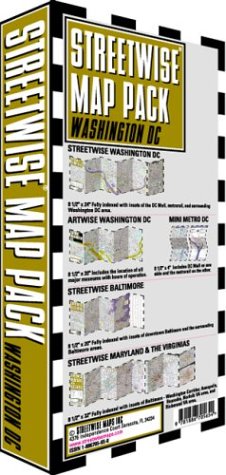 Streetwise Map Pack Washington DC: Brown, Michael: 9781886705654 ...