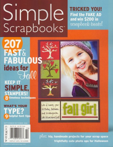 Simple Scrapbooks, September/October Issue: Editors of SIMPLE ...
