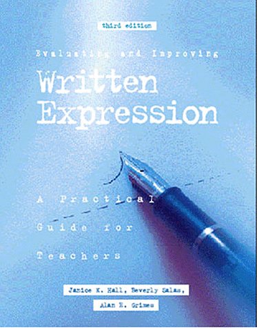 Amazon.com: Evaluating and Improving Written Expression: A Practical ...