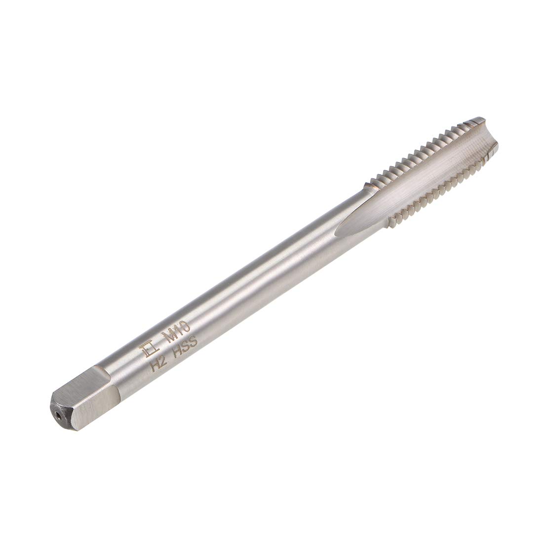 Uxcell Metric Thread Tap M10 X 1 H2 130mm Extra Long Straight Flute ...