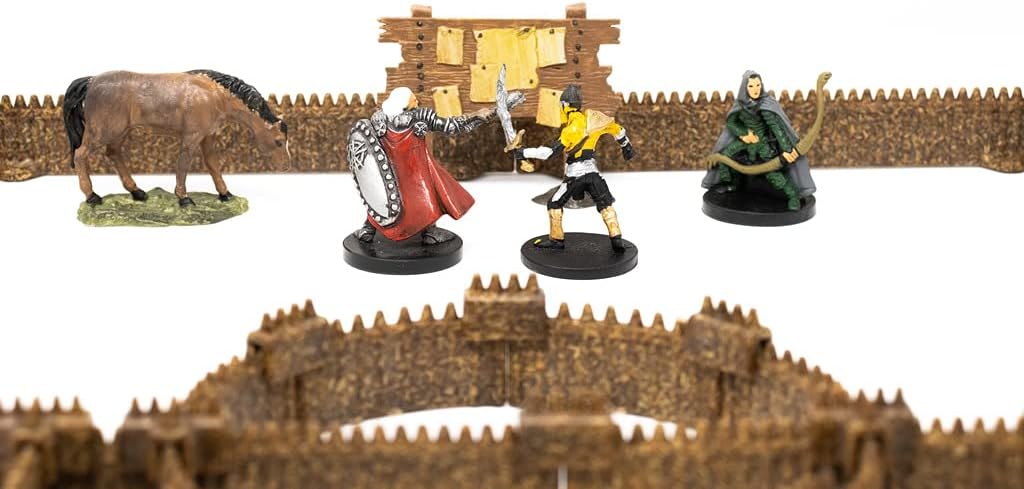 Palisades Kit: Tabletop & RPG Terrain Game Set for Dungeons & Dragons ...