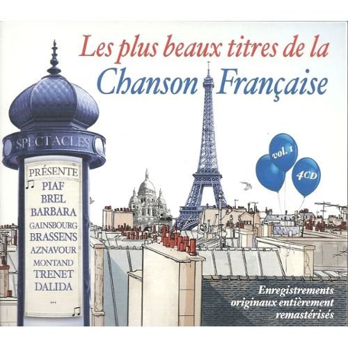 Coffret 4 CD - Les plus beaux titres de la chanson française: Amazon.fr ...