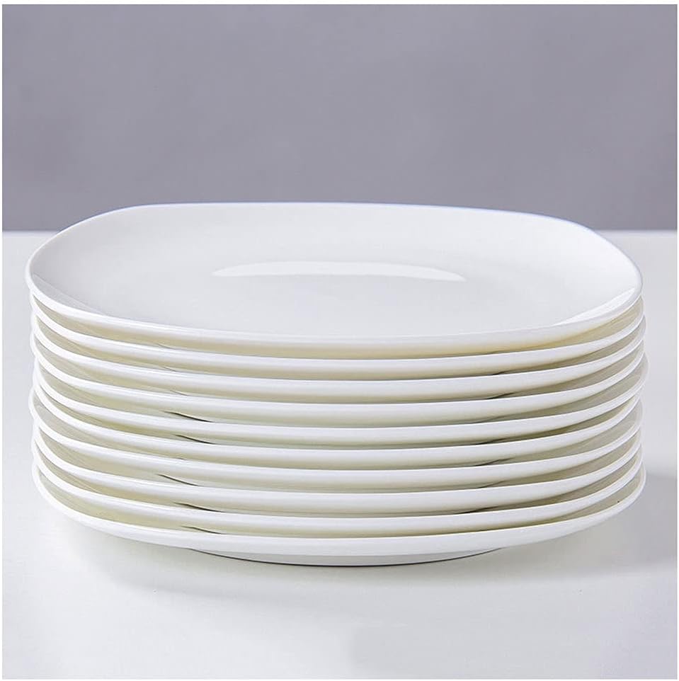 Amazon.com | Service Plate Ceramic Dinner Plate Set 8 Inch 10 Inch ...
