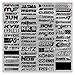 Amazon.com - SHFT Random 15pcs Racing Sponsor Stickers and Decals for ...
