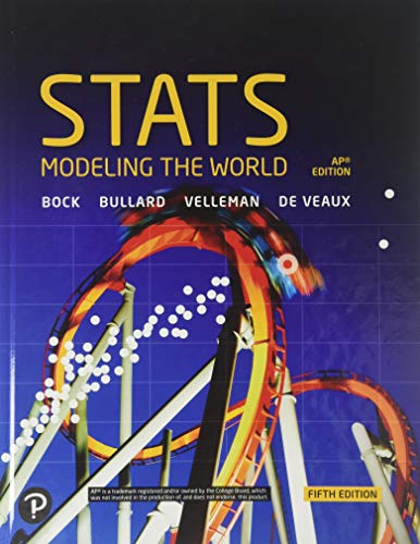 Stats Modeling The World AP Edition: 9780134761435: Amazon.com: Books